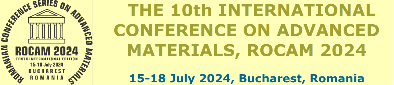 NIMP| THE 10th INTERNATIONAL CONFERENCE ON ADVANCED MATERIALS: ROCAM ...