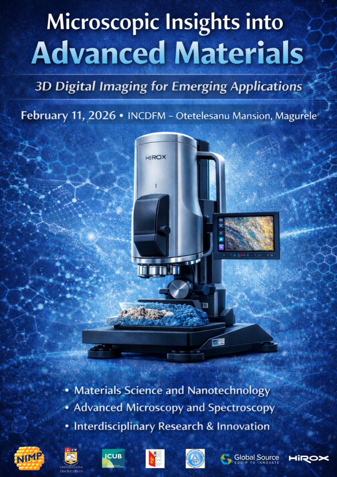 NIMP| Microscopic Insights into Advanced Materials - NIMP